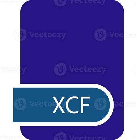 Xcf File Format Icon With Contour 57326452 PNG