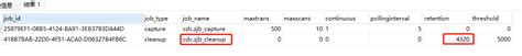 sqlserver cdc 自动清理时间设定 zjb480 博客园