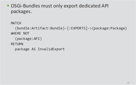 Analysis Of Software Systems Using Jqassistant And Neo4j