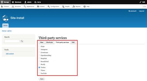 Third Party Services