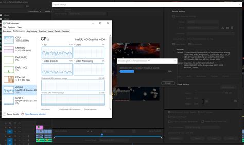 Help Should My Intel Integrated Graphics Look Like This When Rendering Rpremiere