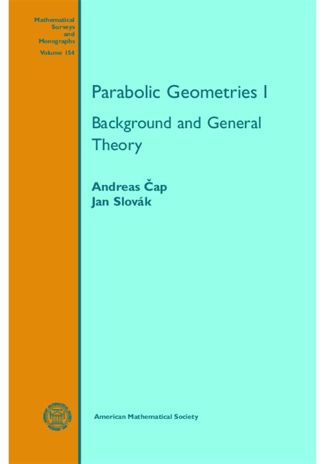 Pdf Parabolic Geometries I