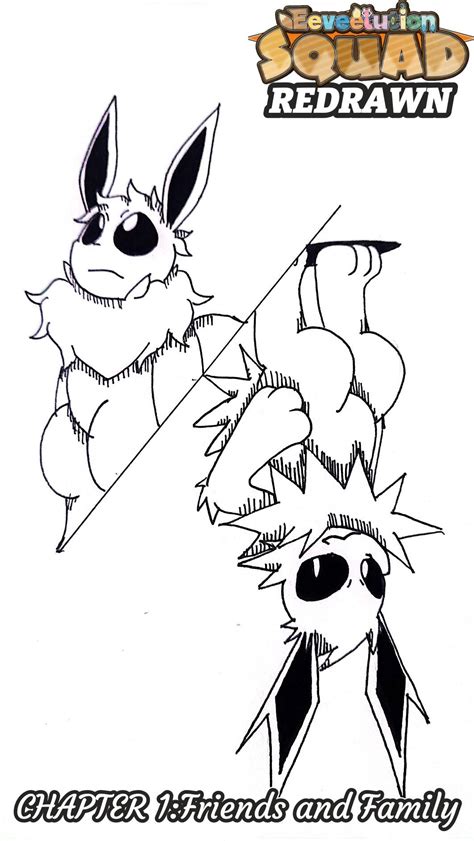Eeveelution Squad Redrawn Chapter 1 Cover By Poutineplays On Deviantart