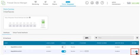 在fdm管理的ftd上使用ip Sla配置ecmp Cisco