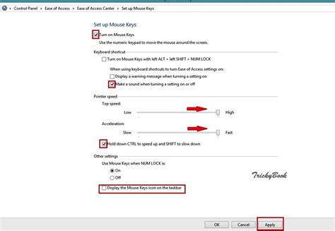 How To Use Keyboard As Mouse In Windows TrickyBook
