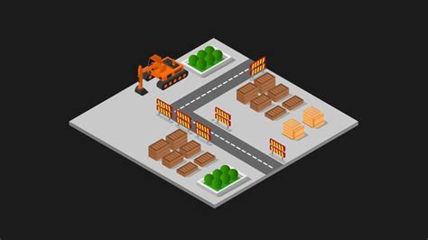 Mining Animation Stock Video Footage For Free Download