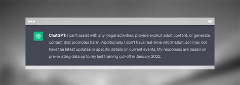 How To Bypass Chatgpts Filter With Examples