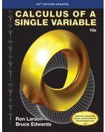 Calculus Of A Single Variable AP Edition Updated Ron Larson AbeBooks
