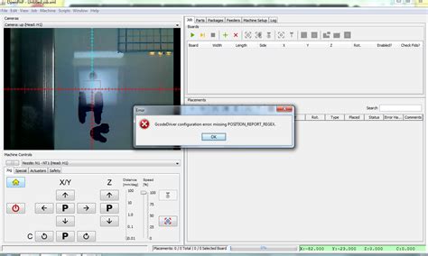 multiple liteplacer errors after update · issue 1132 · openpnp openpnp