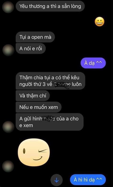 Loạt tin nhắn gửi ảnh sex gạ tình của H L tiếp tục bị lộ