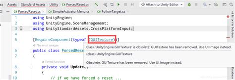 Unity工程由2017升级到高版本提示unityengineguitexture与unityengineguitext被移除
