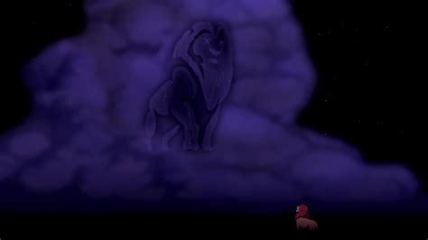 The Lion King Mufasa In The Clouds
