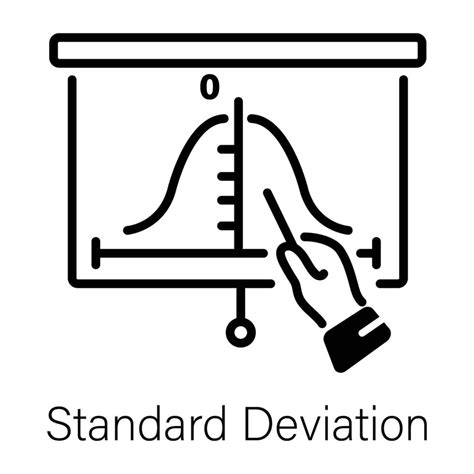 Get This Outline Icon Of Standard Deviation 46800179 Vector Art At Vecteezy