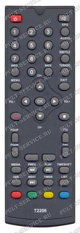 Пульт Sky Vision T2206 (DVB-T2) как оригинал - интернет магазин Пульт ...