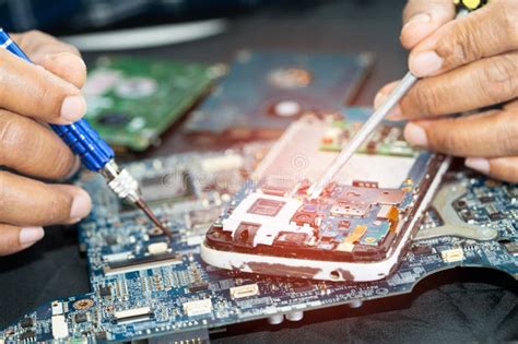 repairing and upgrade circuit mainboard of notebook electronic