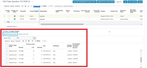 Query To Retrieve Trade Operation And Corresponding Po Details — Cloud