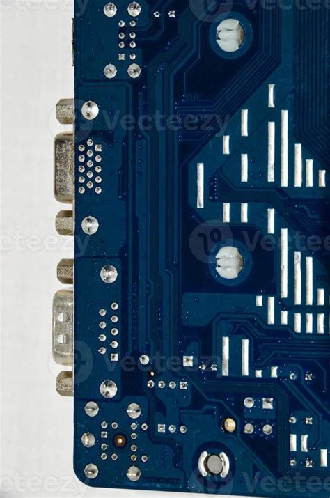 Computer Chip Circuit Close Up Stock Photo At Vecteezy