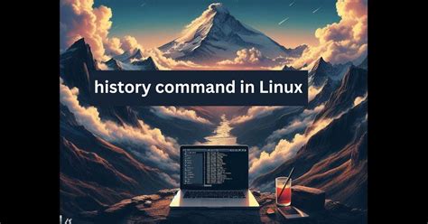Revisiting Linuxs Past With The History Command Develop And Solve