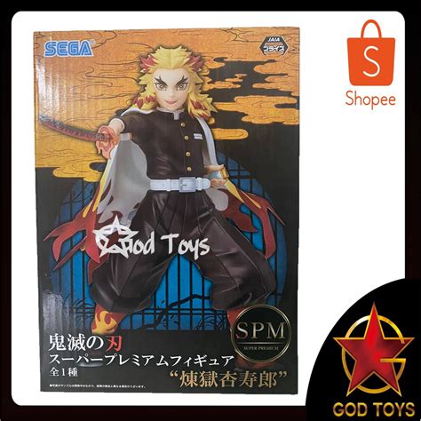 SEGA DEMON SLAYER KIMETSU NO YAIBA KYOJURO RENGOKU SPM FIGURE Shopee Thailand