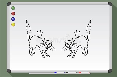 Cats Fighting Stock Illustrations 186 Cats Fighting Stock Illustrations Vectors And Clipart