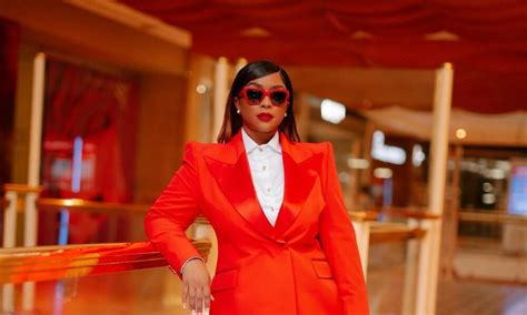 Bn Style Spotlight Boity Thulo Served A Structured Red Power Suit At The 2023 Sa Style Awards
