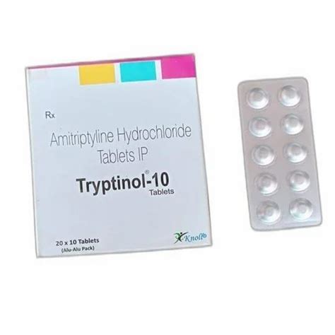 Amitriptyline Hydrochloride Tablet Ip At Rs 500 Box Amitriptyline Tablet In Patna Id