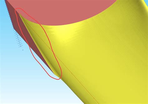 3d flowline toolpath smooth transition to the neighboring surfaces