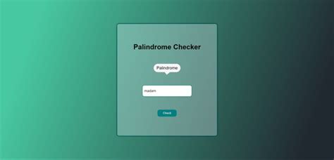 shivanshu yadav on linkedin hello everyone ️this is a palindrome checker app ️it is made up of…