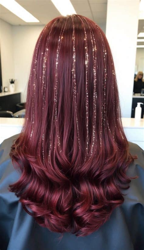 16 Hair Tinsel Ideas Sparkly Styles Thatll Make Your Hair Shine