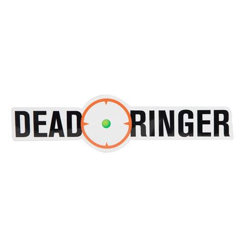 White Dead Ringer Sticker Dead Ringer