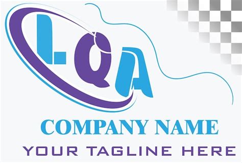 Premium Vector Lqa Letter Logo Design