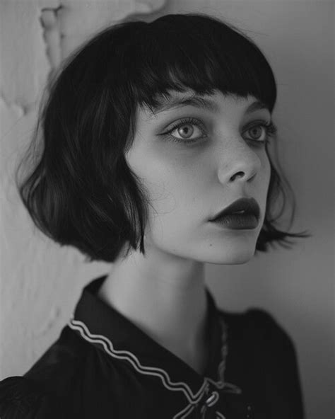 Premium Photo A Short Hair Girl Beautiful Portrait Photography