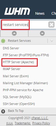 How To Restart Apache On Dedicated Server BodHOST