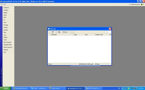 Routerboard Shows No Hdd Space But There Is No Files Mikrotik Hardware General Mikrotik