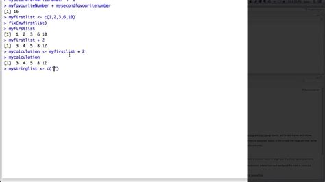 Variables In R YouTube