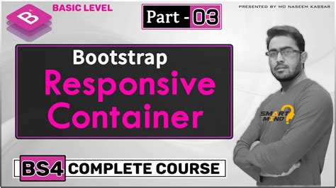 What Is Responsive Container Responsive Container Class In Bootstrap In Hindi By Smart Mind 03