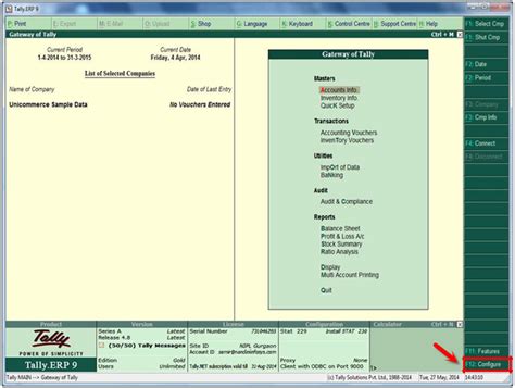 Integration Of Tally Erp 9 Gst With Uniware Unicommerce Support Portal