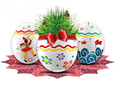 Png تخم مرغ های رنگی نوروز Png Nowruz Eid دانلود رایگان