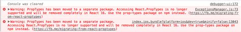 React Native Proptypes Has Been Moved To A Separate Package Stack Overflow