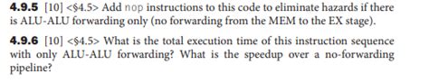 solved 4 9 in this exercise we examine how data dependences