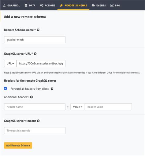 creating a data graph with graphql mesh and hasura remote joins