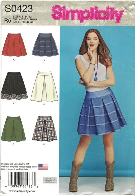 A Line Mini Skirt Sewing Pattern Pattern Tips Archive