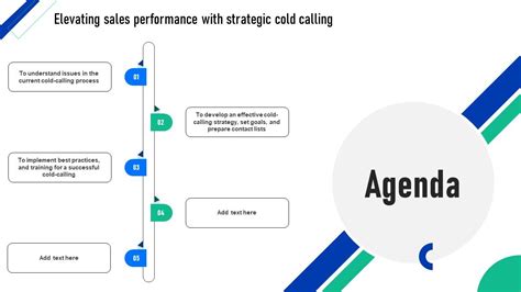 Agenda Elevating Sales Performance With Strategic Cold Calling Sa Ss V Ppt Presentation