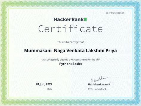 Im Excited To Share That Ive Successfully Completed The Python Basic