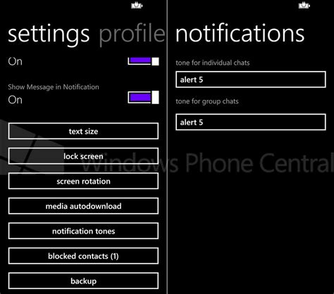Custom Notifications Coming To WhatsApp For Windows Phone Users With Update 3 Windows Central
