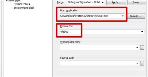 Pseudo Random Tech Thoughts Debug Isapi Extensions In Windows 7 And