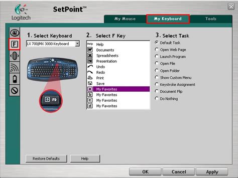 Customizing My Lx 700 Keyboard With Logitech Software Setpoint Logitech Support Download