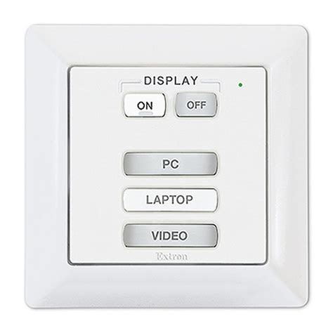 EXTRON ELECTRONICS EBUS BUTTON PANEL EU SERIES CONTROL PANEL SETUP MANUAL ManualsLib