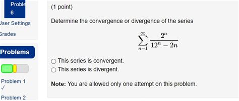 Solved Begin Tabular Ll Jser Settings And Determine The