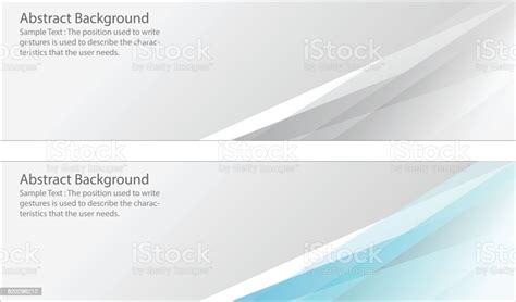 두 개의 추상 현대 배너 질감을 설정 합니다 웹 배너 디자인을 위한 벡터 배너 배경입니다 3 명에 대한 스톡 벡터 아트 및 기타 이미지 Istock